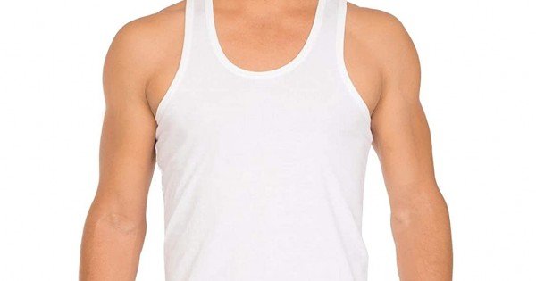 Jockey Mens Vest (Pack Of 3) White Pure Cotton Vests 8820